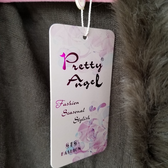 Pretty Angel | Jackets & Coats | Nwt Burgundy Pretty Angel Swing Vest ...